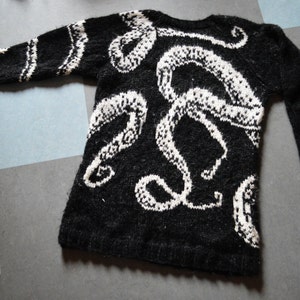 PDF Pattern: Octopus Sweater "embrace" - Etsy
