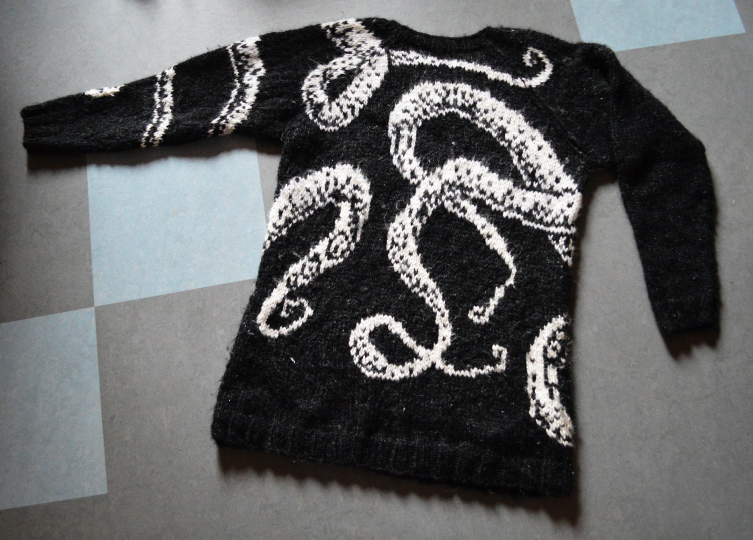 PDF Pattern: Octopus Sweater "embrace" - Etsy
