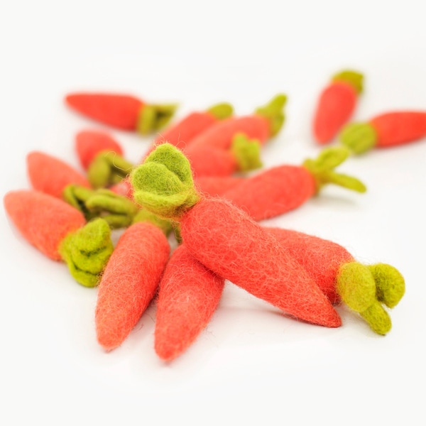 Felt Carrots - Etsy