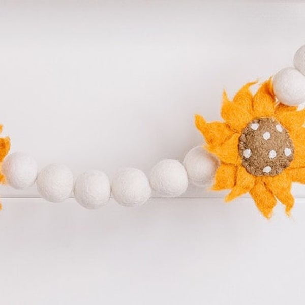 Sunflower Garland - Etsy