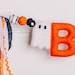BOO Felt Garland: Ghost & Pom Halloween Decorations - Etsy