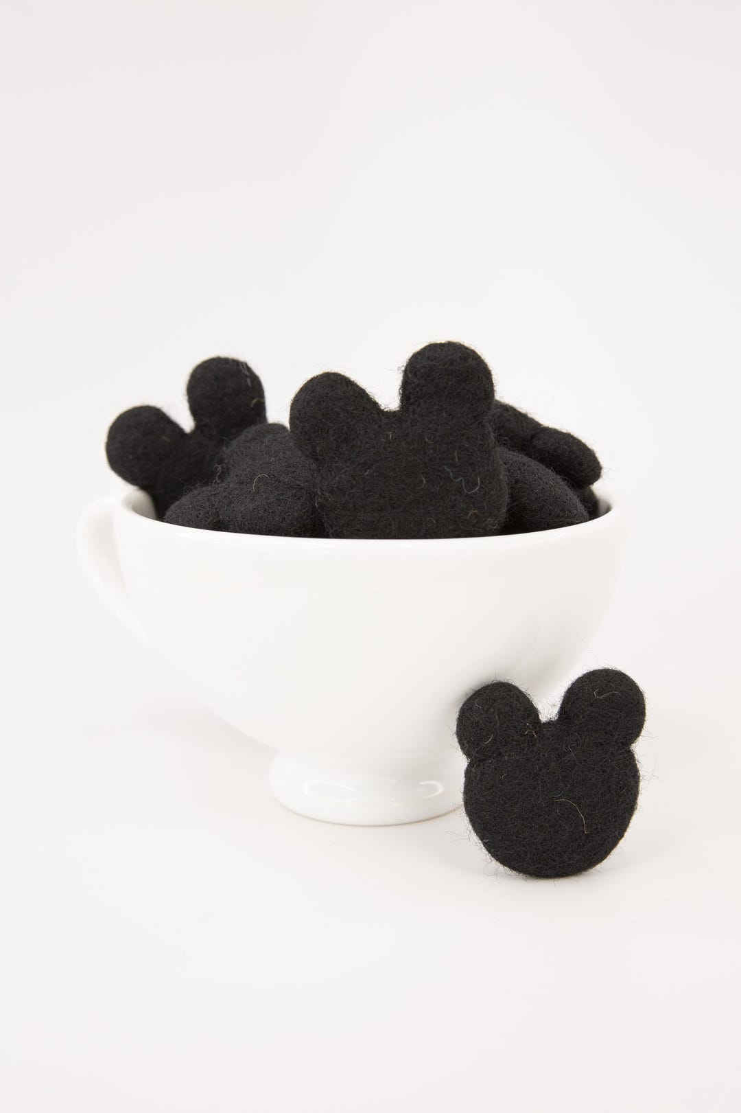 Black Mouse Ears | Mickey Mouse Party Decor | Disney Party Felt Shapes ...