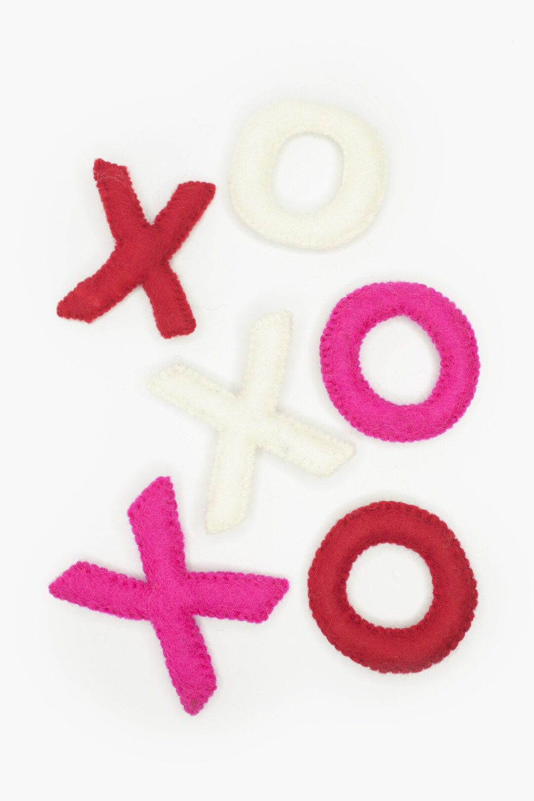 Felt XO Letters: DIY Valentine's Garland - Pink & Red Decor - Etsy