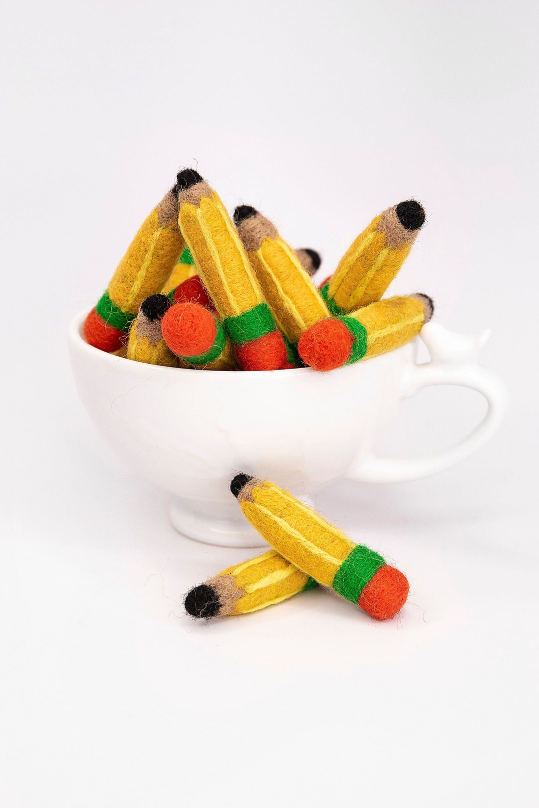 Felt Pencil | Back to School | Teacher Gifts | Tiered Tray Display - Etsy