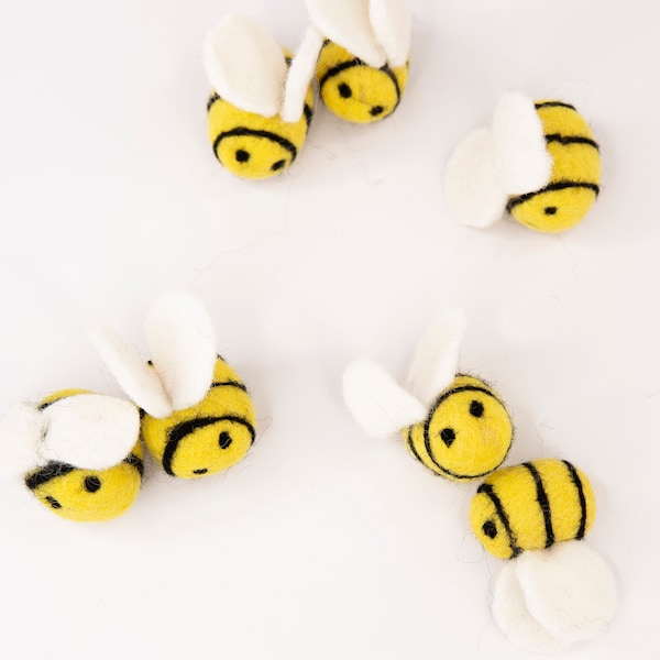 Felt Bee - Etsy