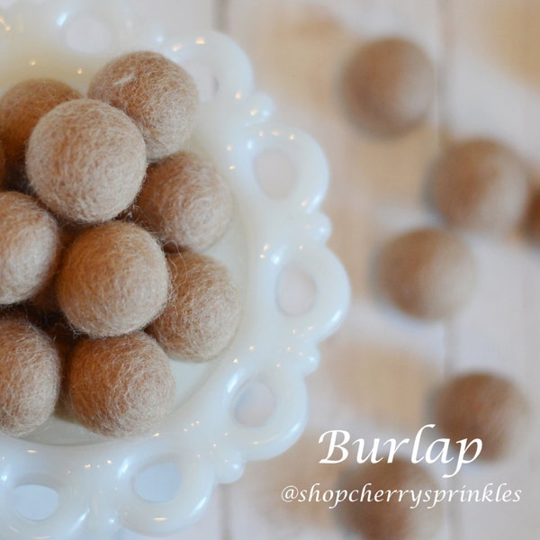Burlap Balls - Etsy