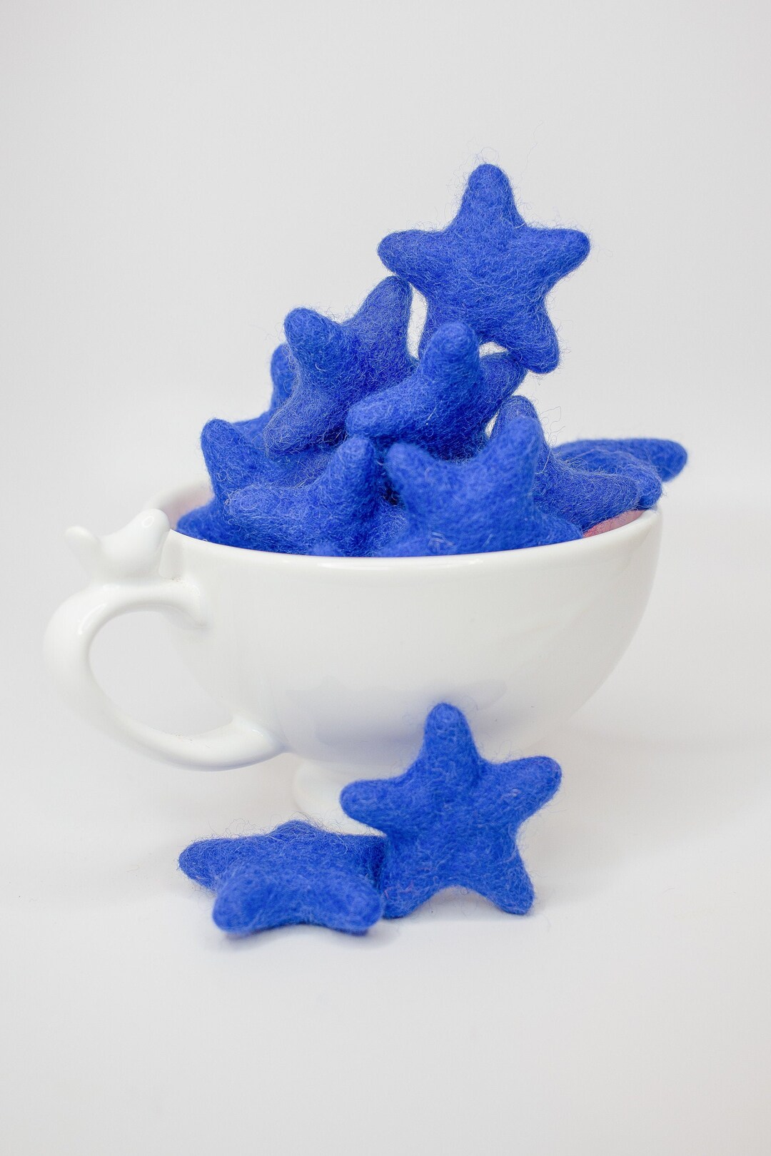 Solid Wool Stars wool Felt Stars you Choose colorful Felt - Etsy