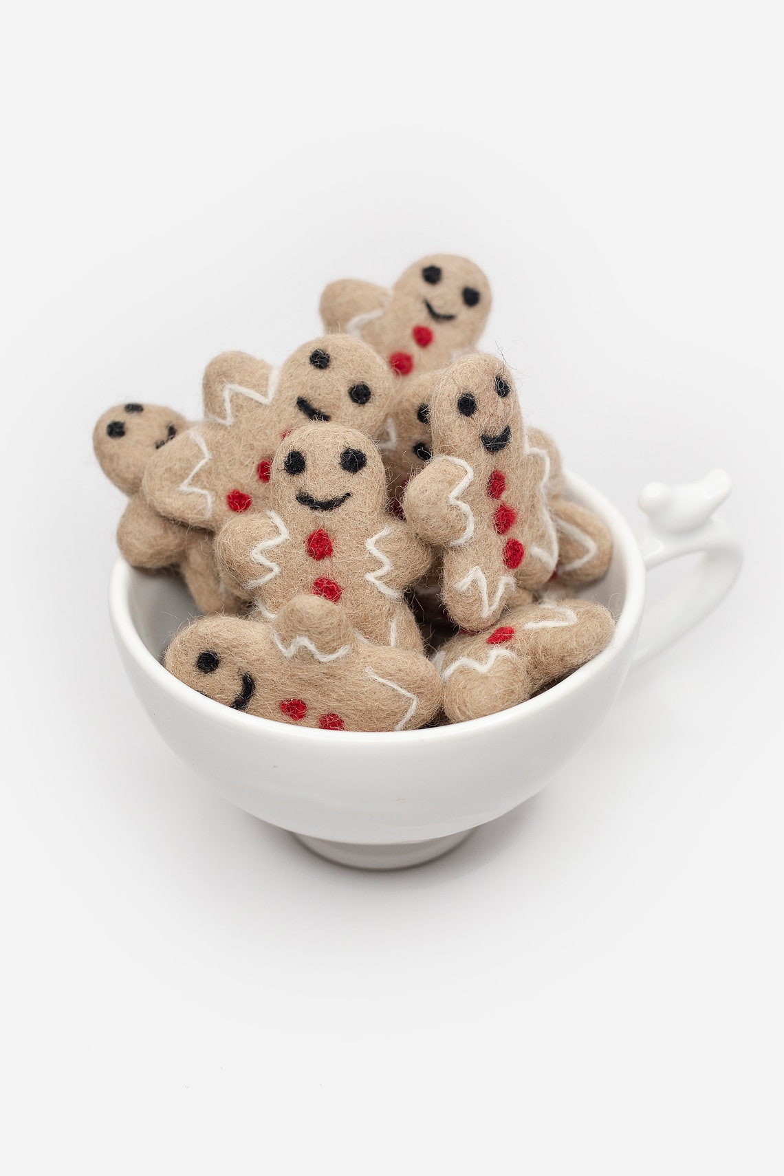 Light Tan Felt Gingerbread Man Felt Christmas Christmas - Etsy