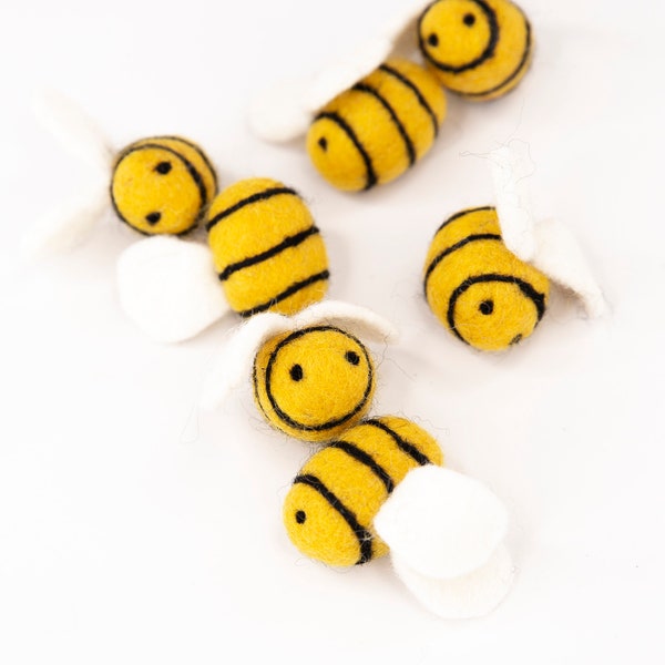 Felt Bee - Etsy
