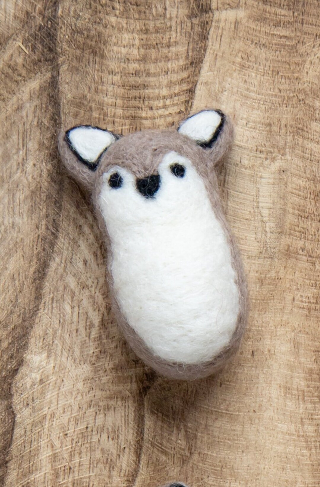 Large Wool Wolf -felt Wild Animal -woodland Animal -woodland Party ...