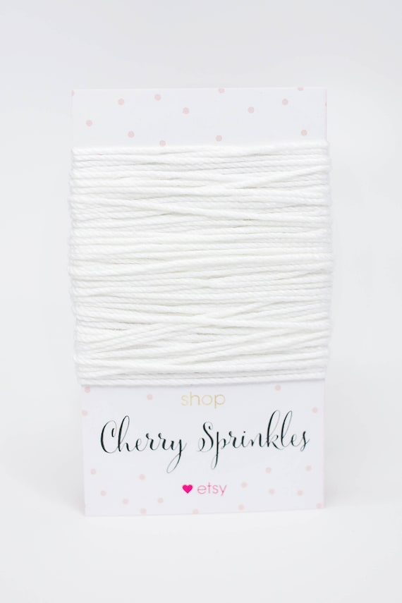 White Crochet Thread Classic Size 3 White Thread White Cotton | Etsy