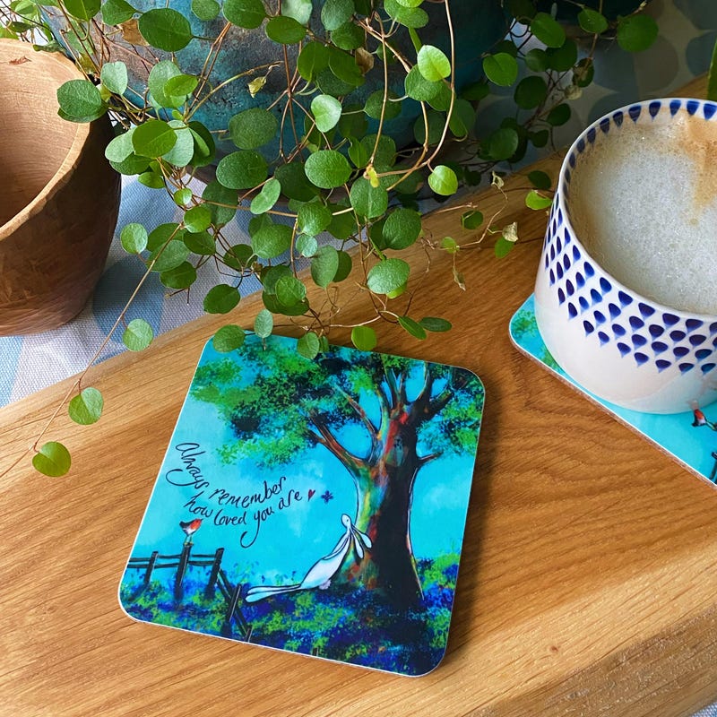 Coasters With Hares On - Etsy UK