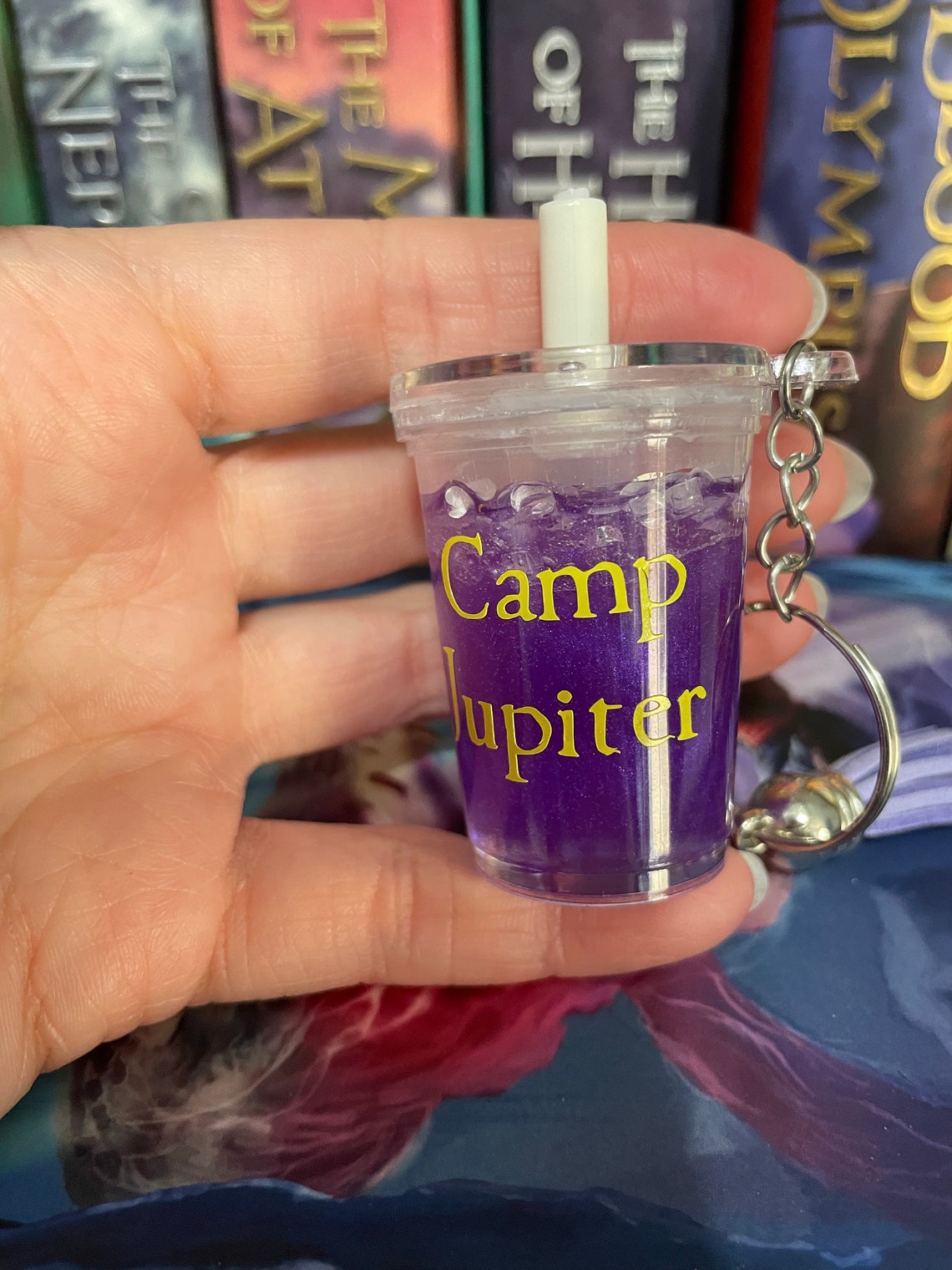 Percy Jackson Mini Boba and Iced Drink Cup Keychains - Etsy