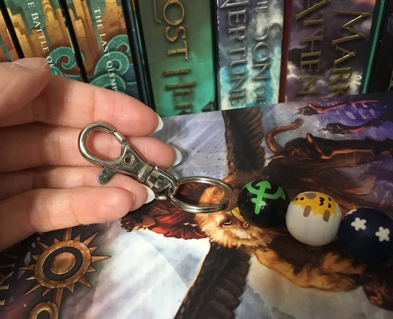 Percy Jackson Camp Bead Keychain - Etsy
