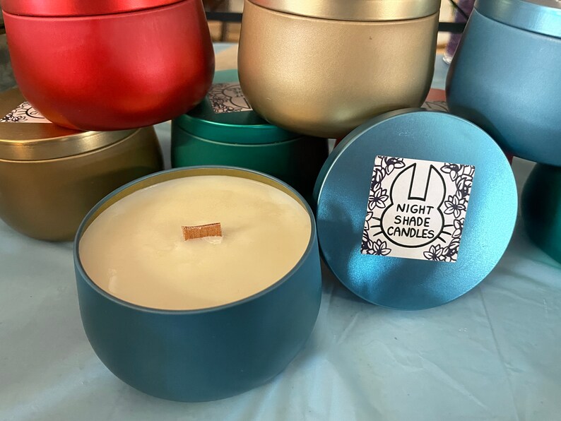 Handmade Scented Soy Wax Candles - Etsy