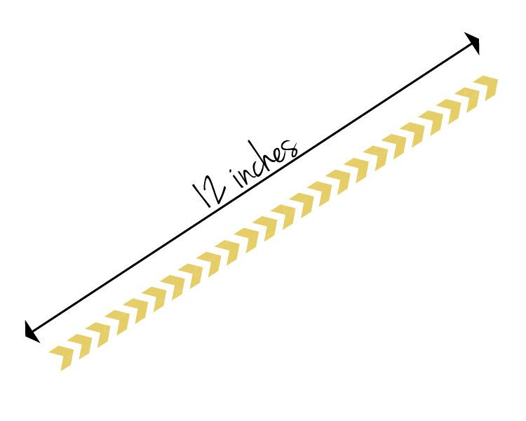 Chevron Arrow Borders // Tribal Borders // Instant Download Digital ...