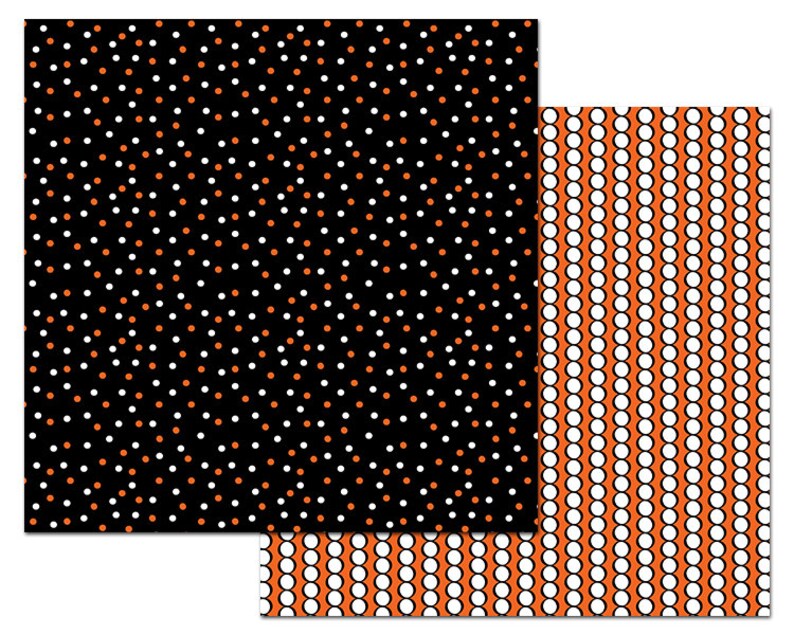 Halloween Digital Paper // Instant Download Halloween Digital Paper ...