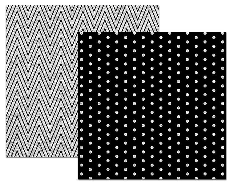 Silver Glitter Paper // Instant Download Digital Silver Paper ...