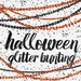 Halloween Clipart / Digital Bunting / Glitter Clip Art / Halloween ...