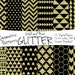 Digital Gold Paper // Gold Glitter Paper // Digital Glitter | Etsy