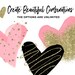 Pink Watercolor Heart Clipart / Clipart Hearts / Gold Glitter Hearts ...