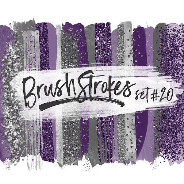Brush Strokes - Etsy
