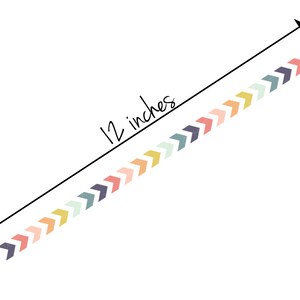 Tribal Borders // Chevron Arrow Borders // Instant Download Digital ...