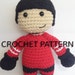 CROCHET PATTERN: Hockey Player Amigurumi Crochet Pattern - Etsy