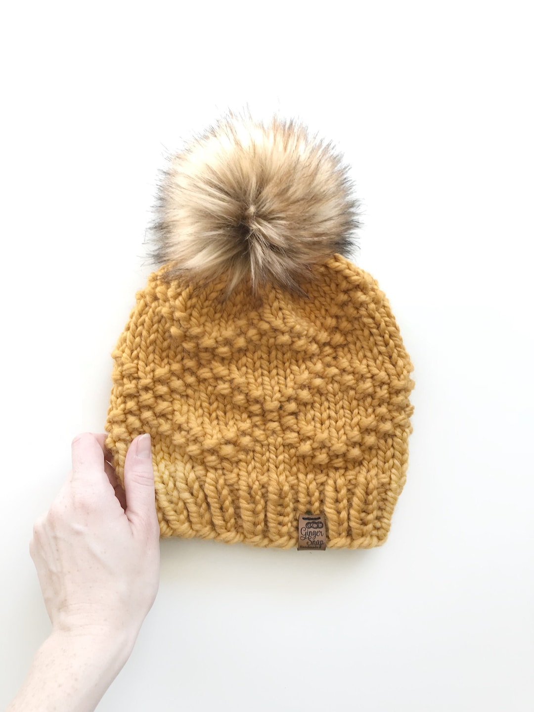 Knit Toque || DIAMOND Beanie || ADULT Size || Winter Fashion ...