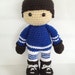 CROCHET PATTERN: Hockey Player Amigurumi Crochet Pattern - Etsy