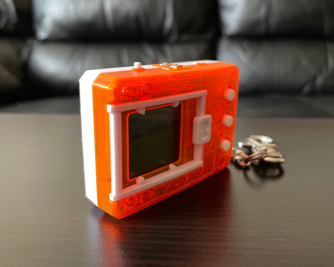 Custom Orange and White Digivice | Etsy
