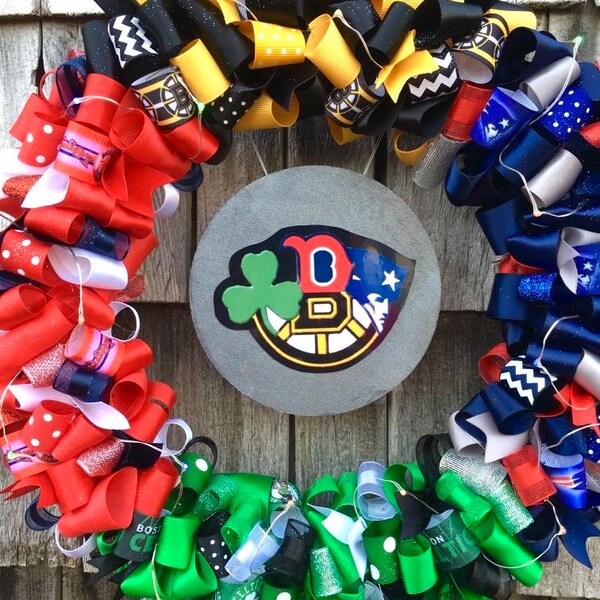 New England Wreath - Etsy