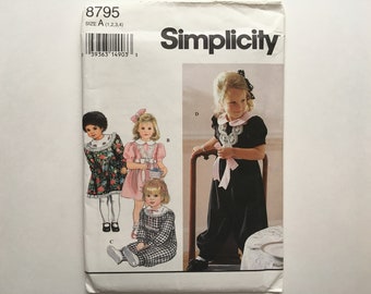 1990s Simplicity 7135 Oliver Goodin Heirloom Dress Romper - Etsy