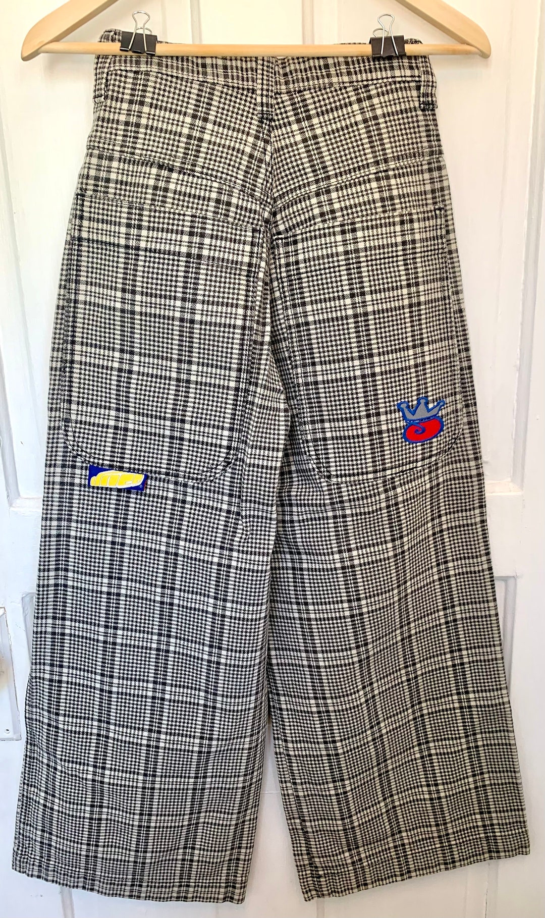 Vintage Rare JNCO Jeans Twin Cannon 101 in Plaid Y2K Festival 26W 28L ...