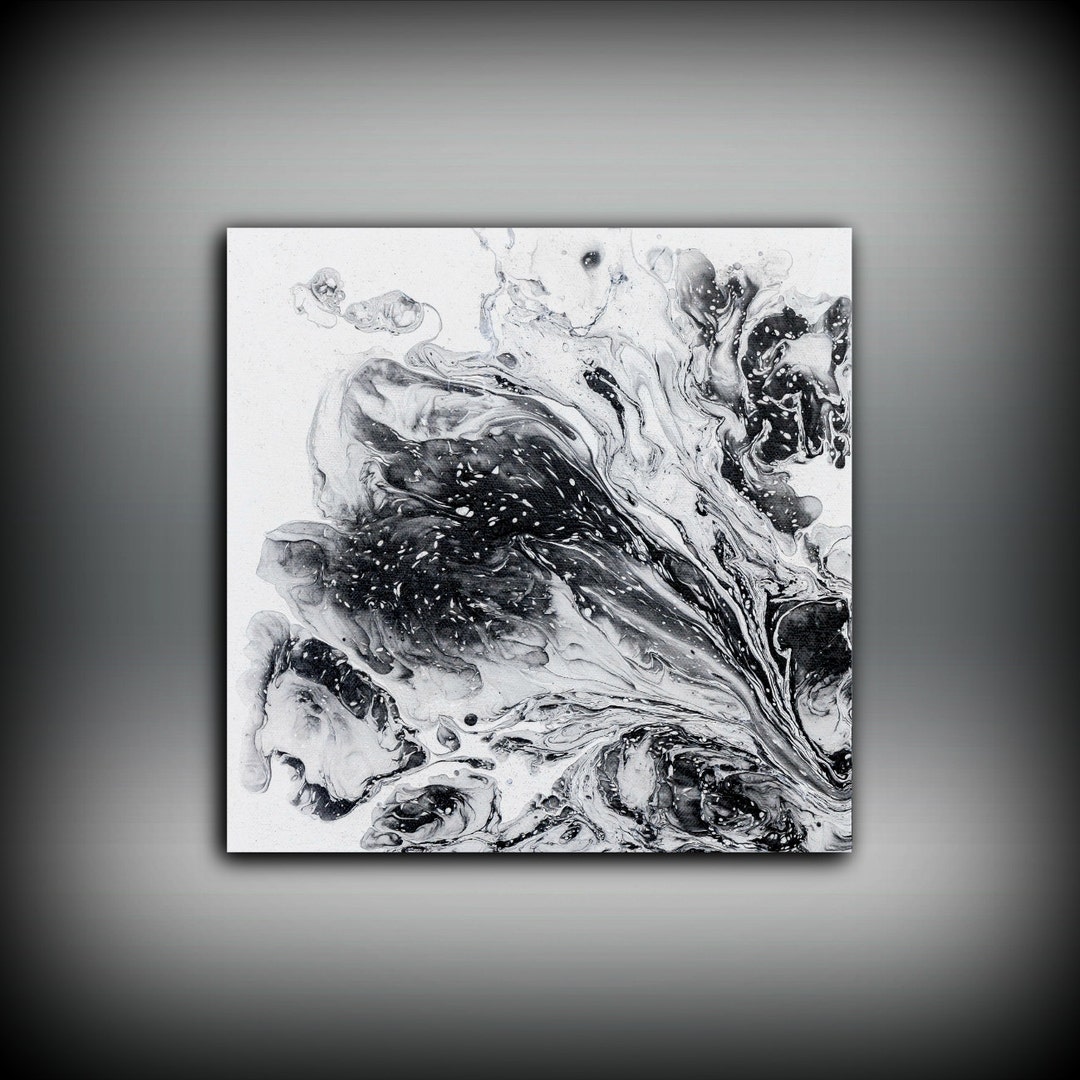 Black and White Art, Wall Art Prints, Fine Art Prints Abstract Painting ...