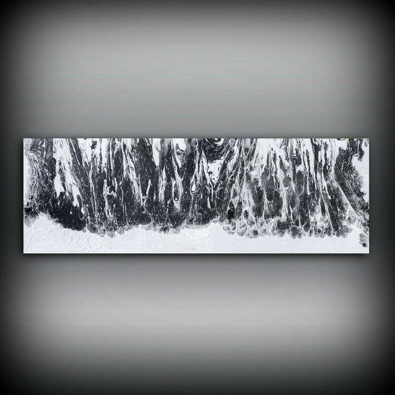 Abstract Fine Art Print From Original Abstract Painting Long | Etsy