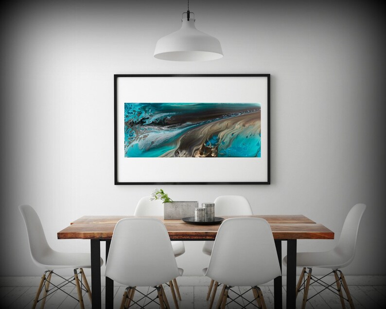 GICLEE PRINTS Art Abstract Painting Coastal Home Decor Modern | Etsy