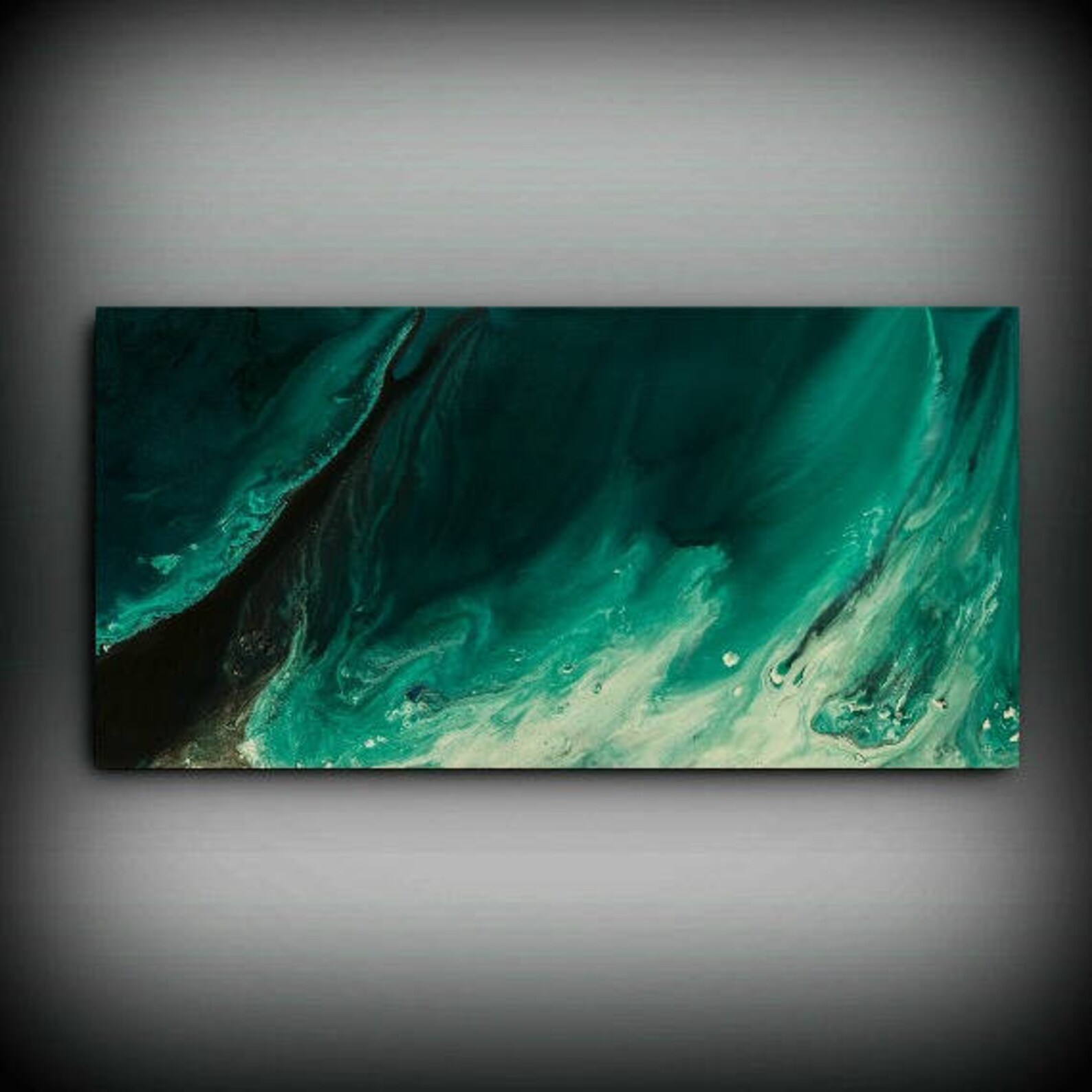 Abstract Wall Art Print Abstract Print Green Minimalist - Etsy