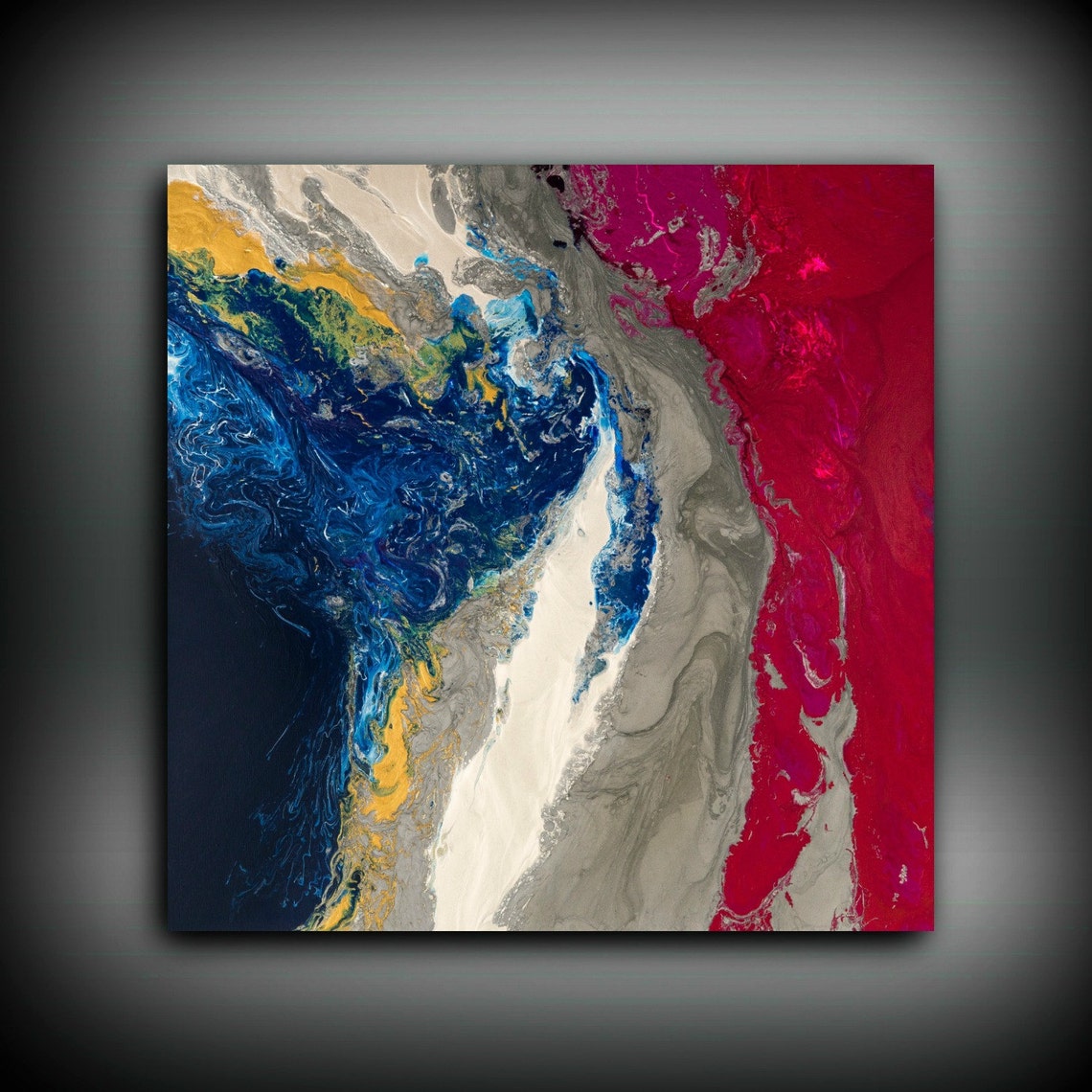 Pink Art Square Wall Art Prints Fine Art Prints Abstract - Etsy