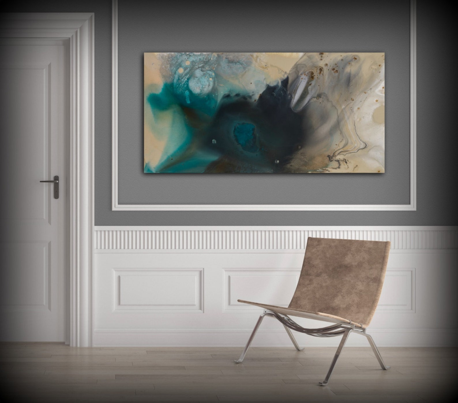 Wall Art Print Large Canvas Abstract Art Abstract Print Large - Etsy UK