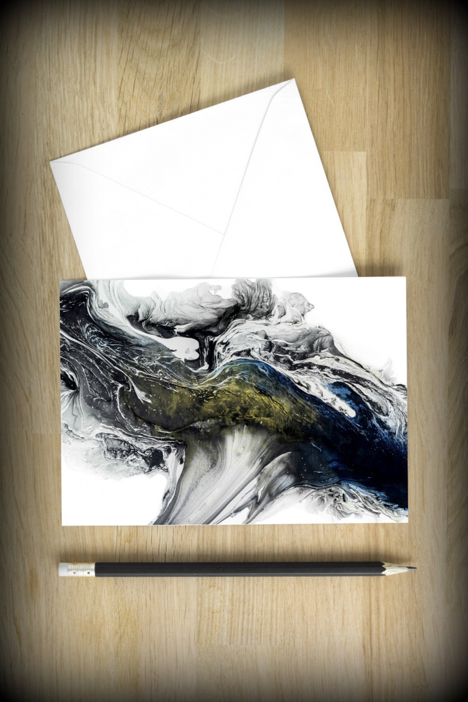 Fine Art Card Greeting Cards Blank Stationary Set Thank You | Etsy