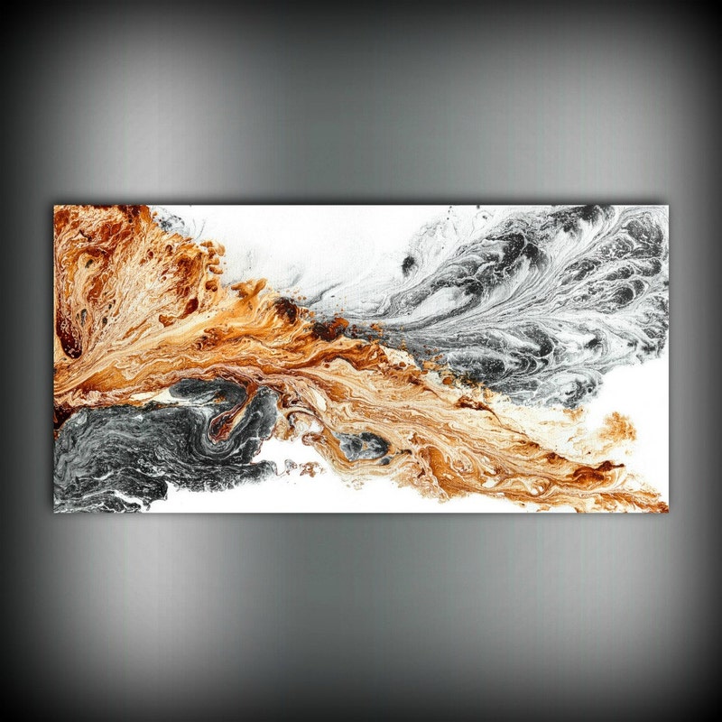 Bold Abstract Art - Etsy