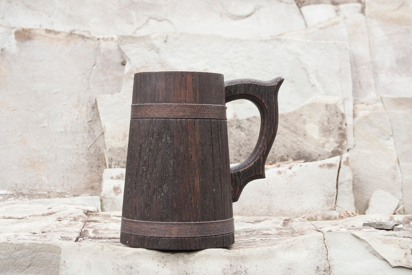 Personalized Oak Beer Mug Wooden Beer Mug Oak Beer Tankard - Etsy