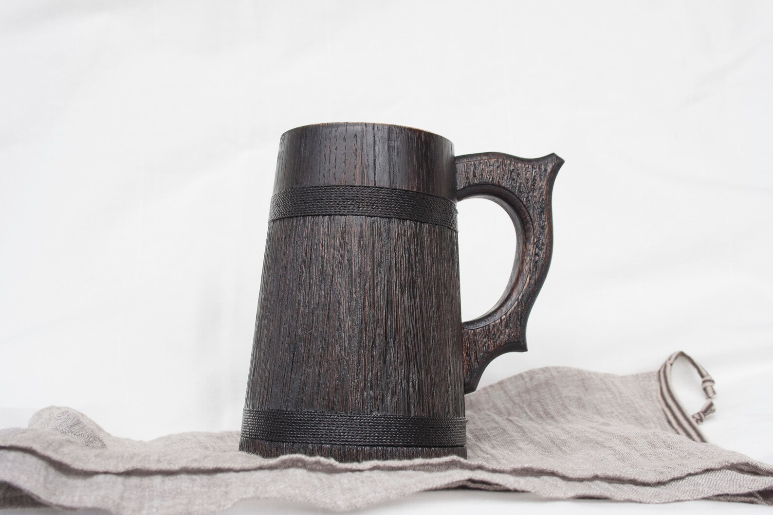 Thor Hammer Personalized Mug Mjolnir Viking Beer Mug Wooden - Etsy