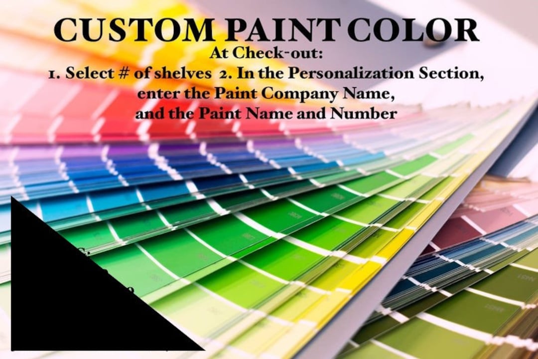 CUSTOM PAINT COLOR Listing | We Can Match Any Color You Want | Order ...