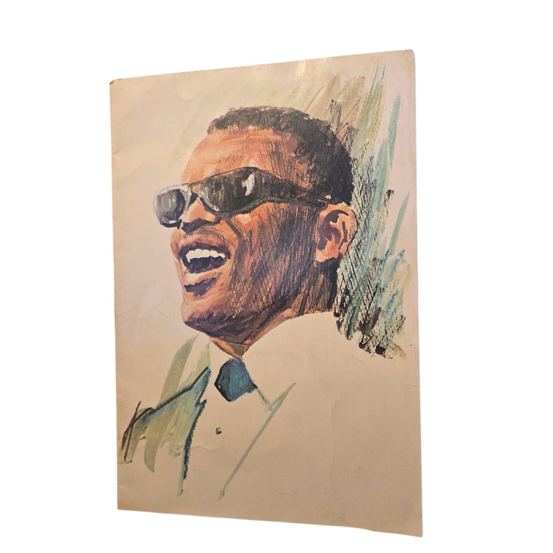 1967 Ray Charles Tour Program - Etsy