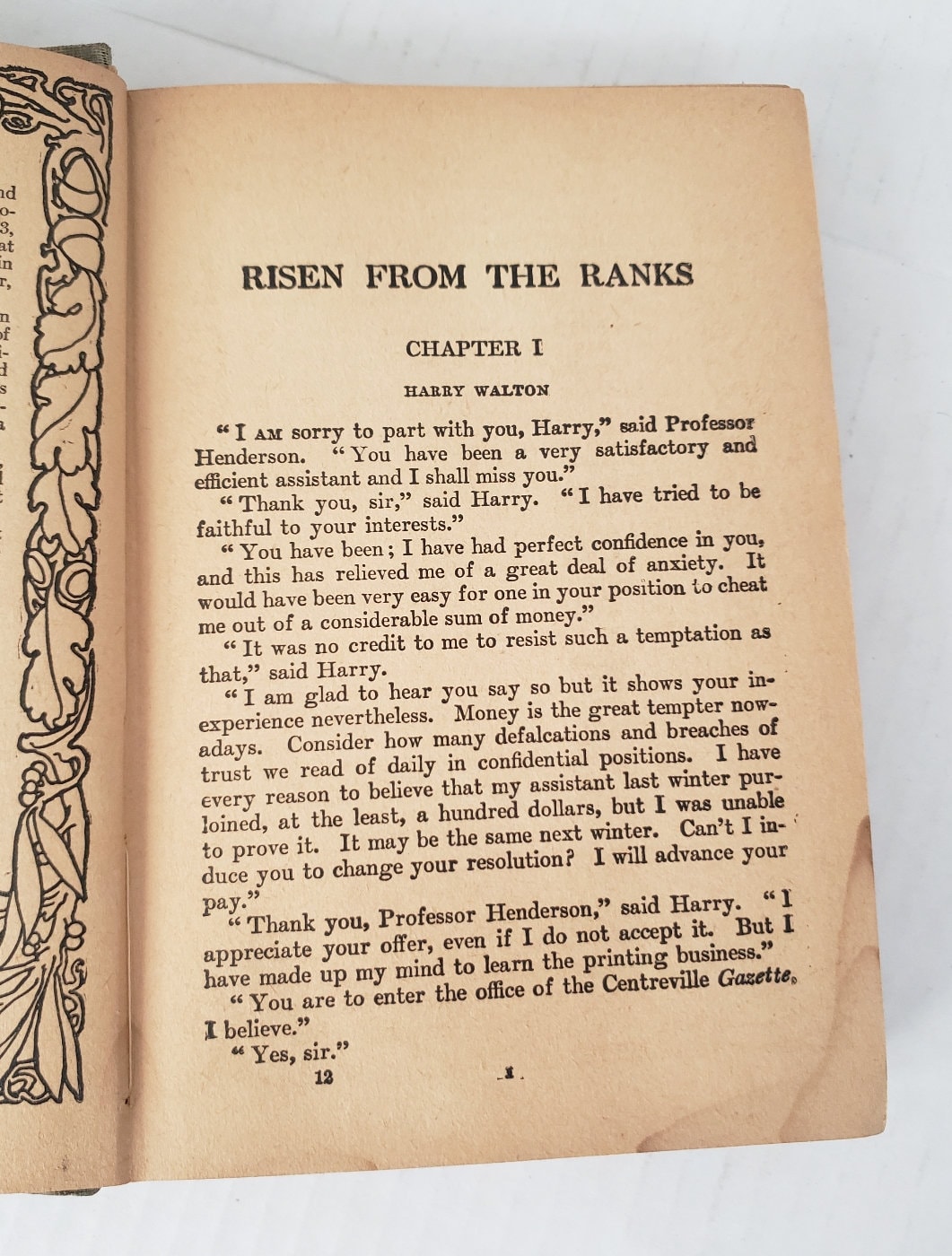Risen From the Ranks, or Harry Walton's Success 1911 Horatio Alger - Etsy