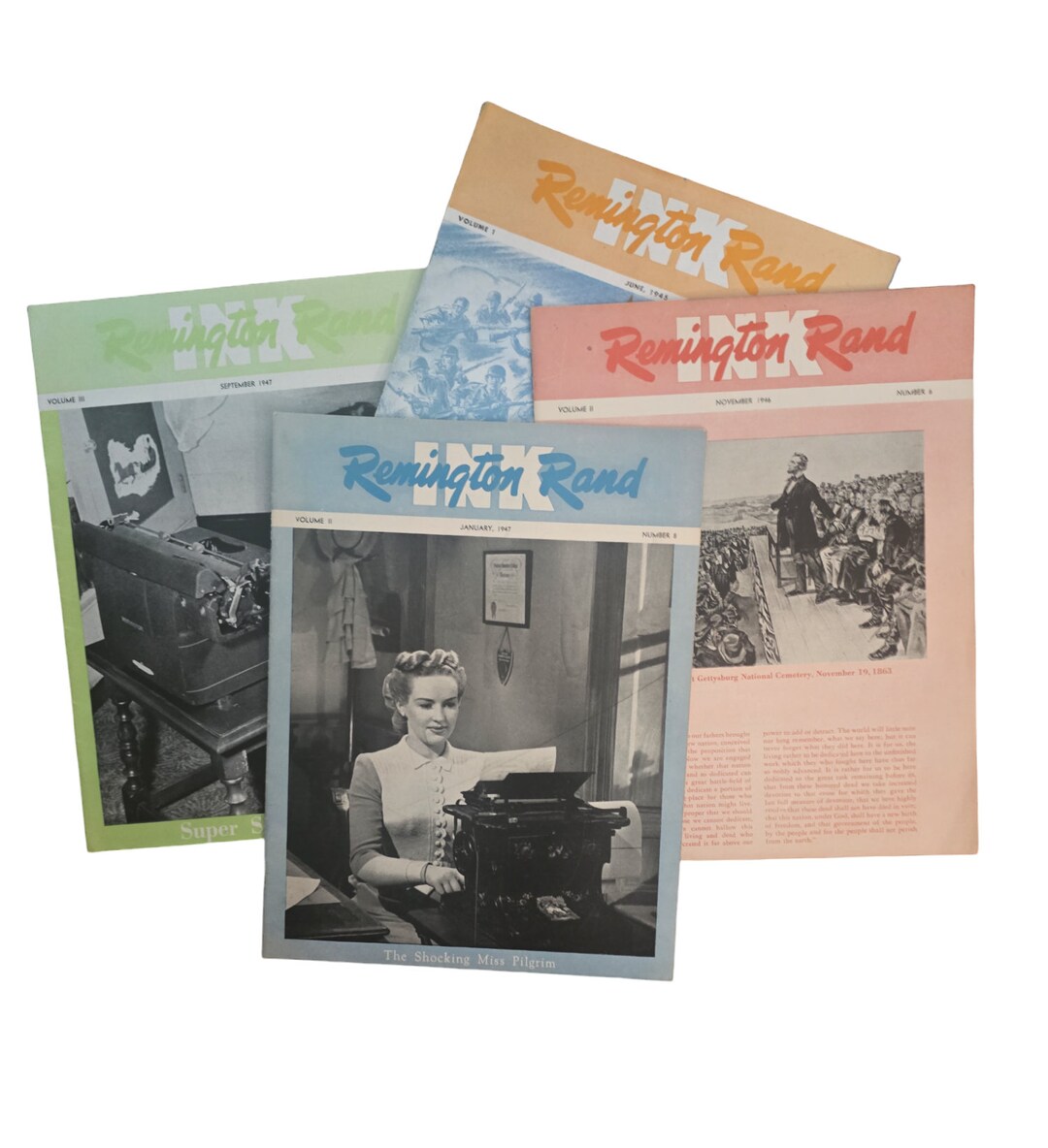 Remington Rand Magazines WWII Era - Etsy