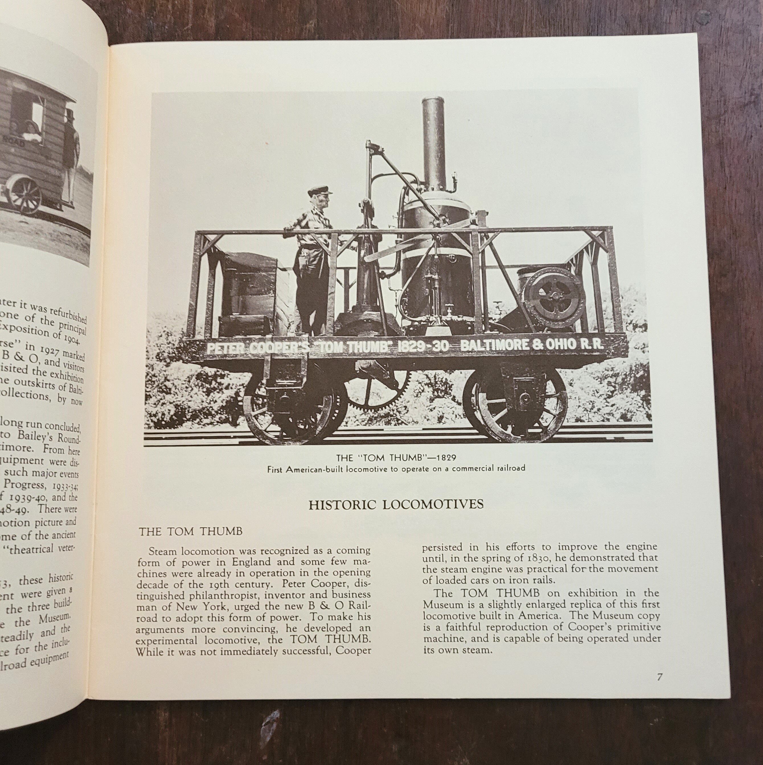 B & O Transportation Museum Train History Booklet - Etsy