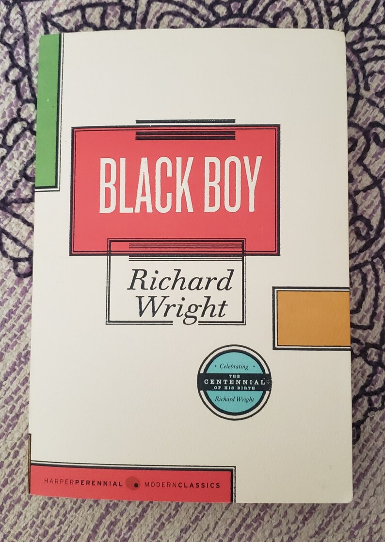 Black Boy 1998 Richard Wright - Etsy